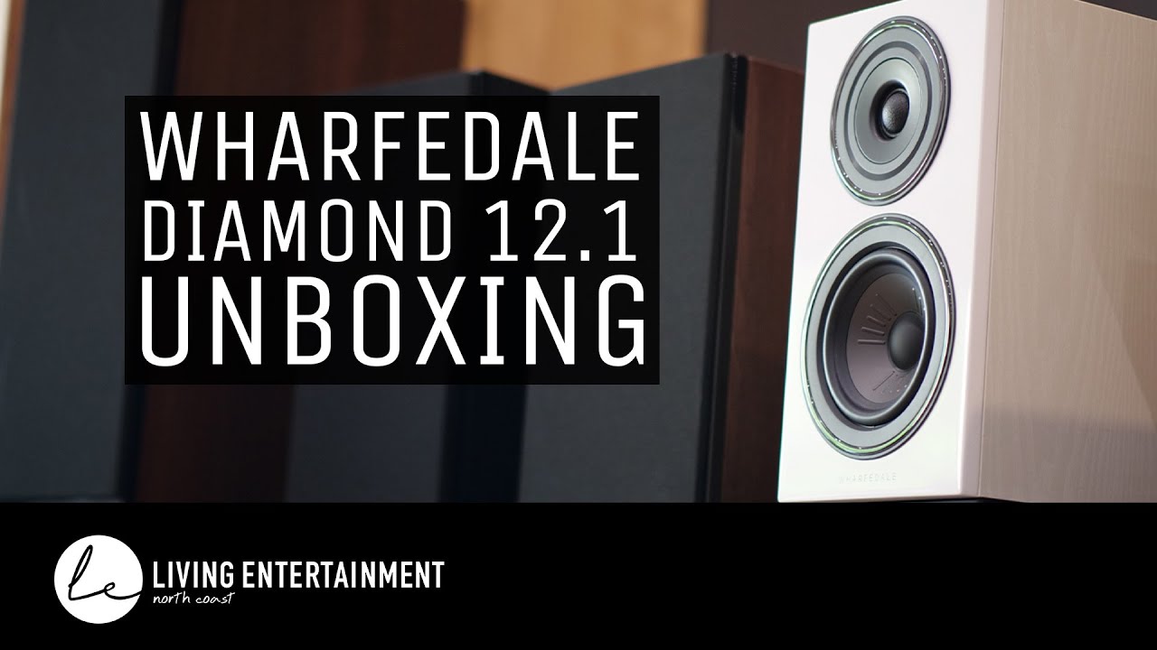Unboxing: Wharfedale Diamond 12.1 Bookshelf Speakers - YouTube
