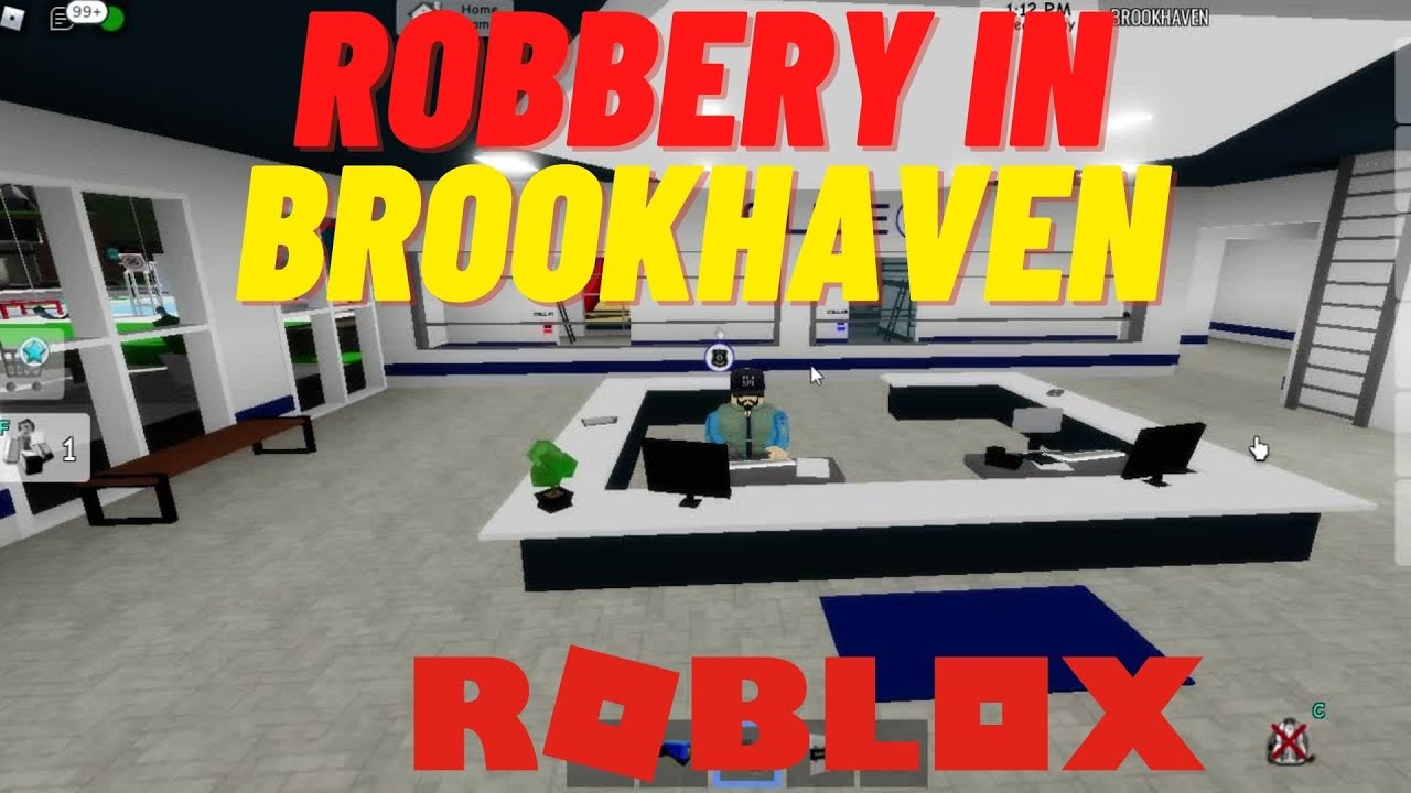 ROBBERY IN BROOKHAVEN ROBLOX | COPS AND ROBBERS IN BROOKHAVEN - YouTube