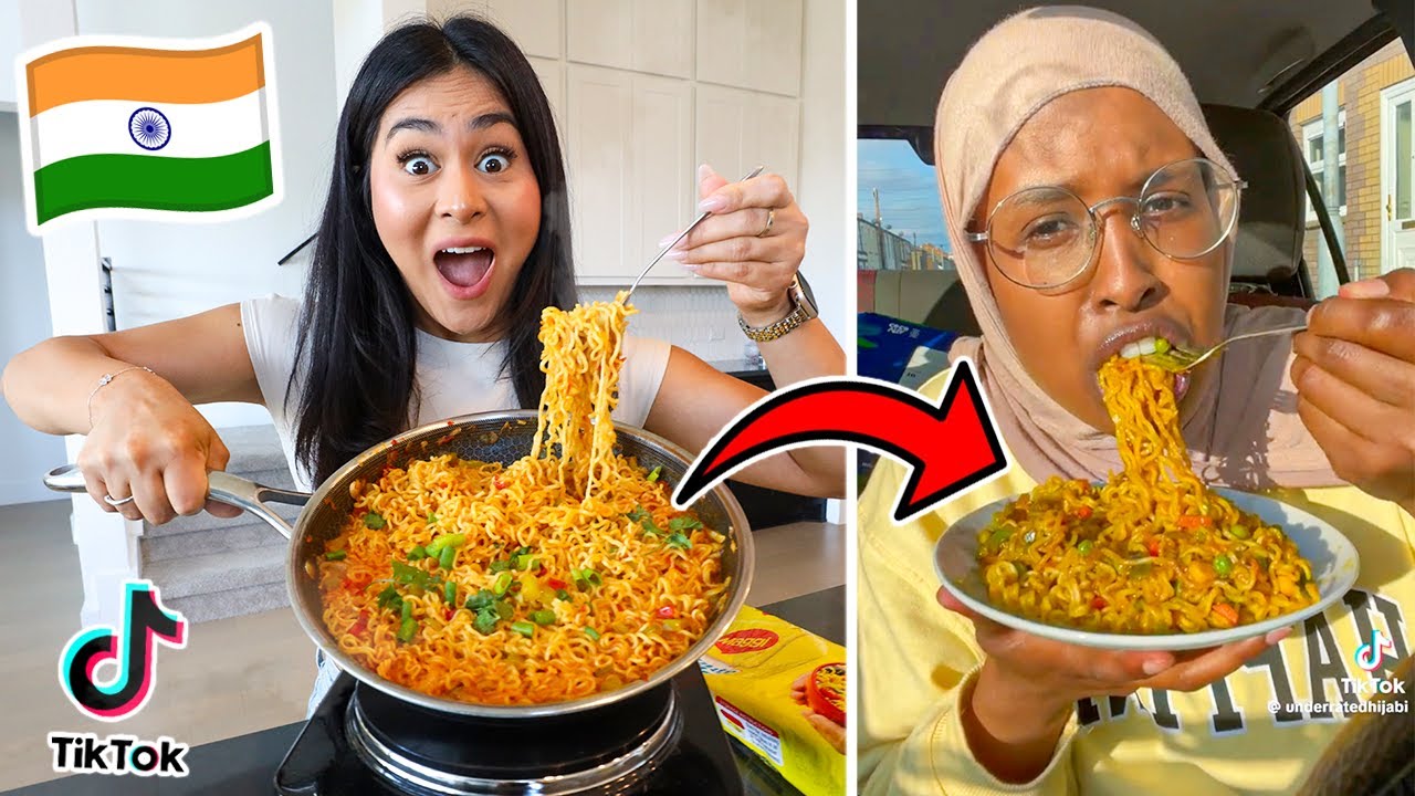 I Tested Viral INDIAN TikTok Recipes! - YouTube