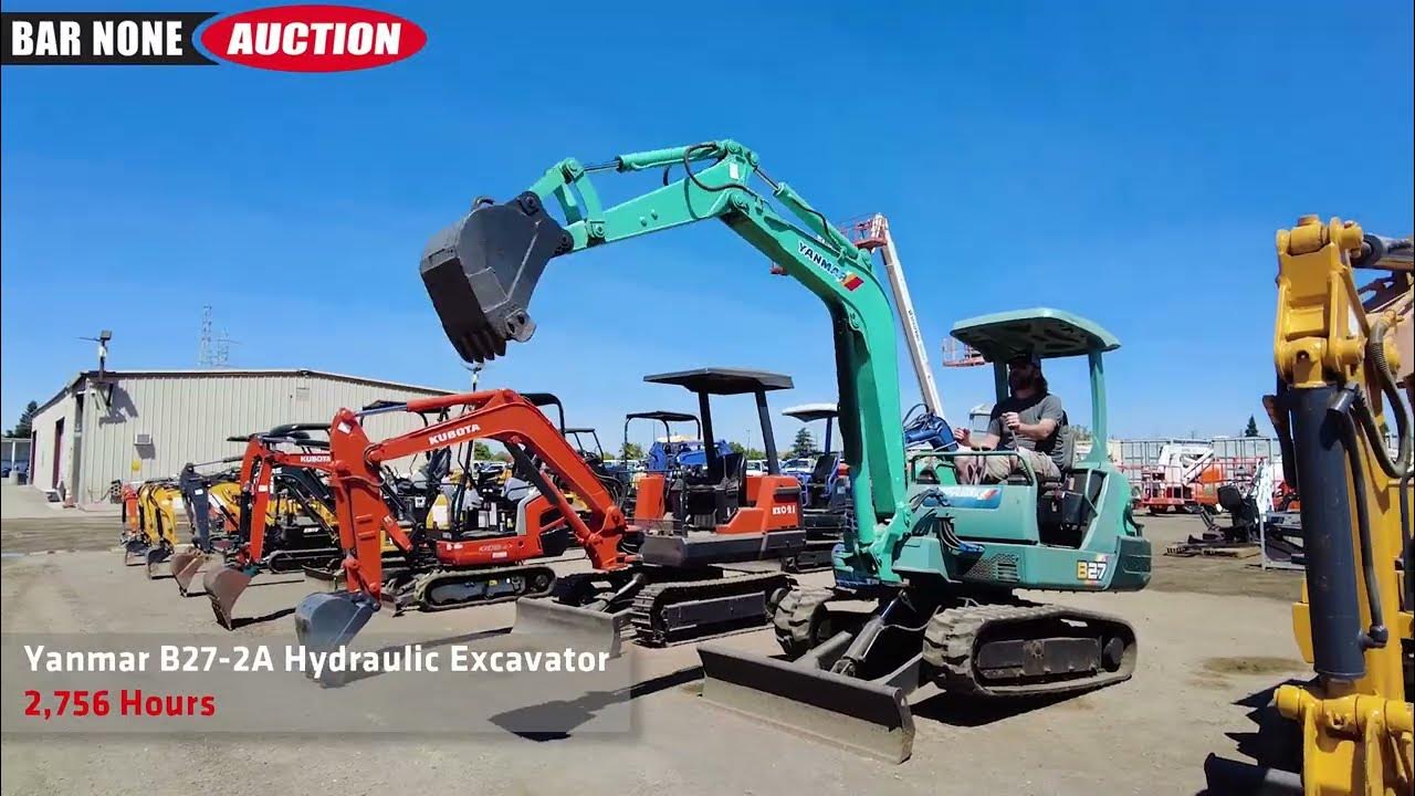 Yanmar B27-2A Hydraulic Excavator - YouTube