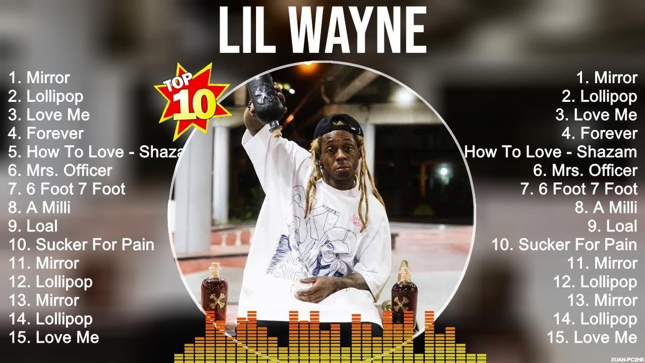 Lil Wayne Greatest Hits Full Album ~ Top Songs of the Lil Wayne - YouTube