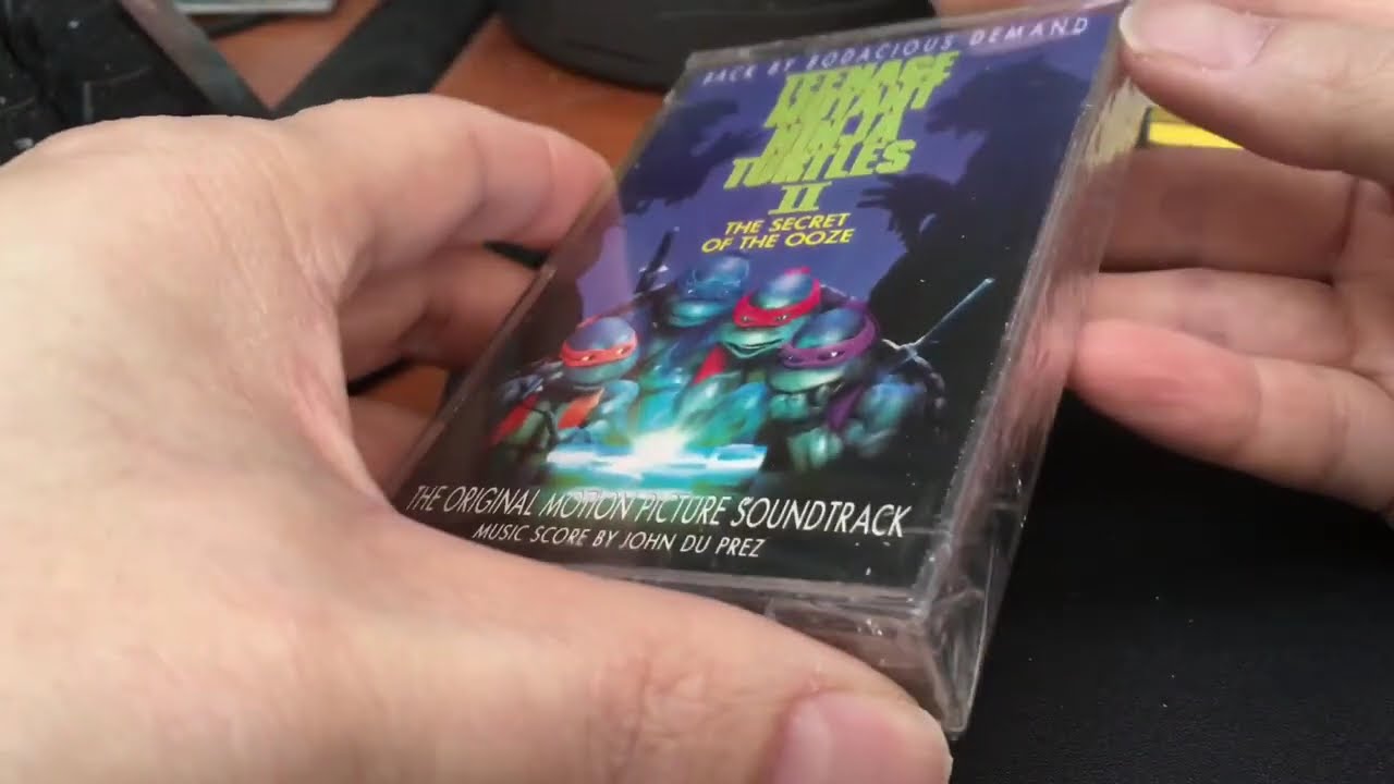 Teenage Mutant Ninja Turtles Movie Soundtracks - CD and NOS Cassette ...
