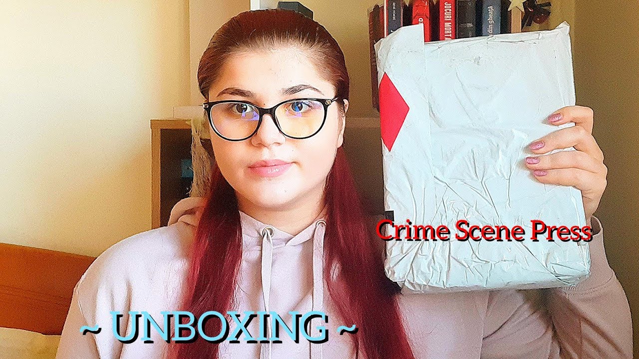 UNBOXING Crime Scene Press ||Recomandări de cărți pentru Halloween|| 🎃 ...
