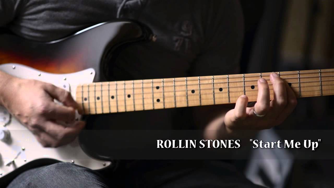 ROLLING STONES "start me up " cover guitar - YouTube