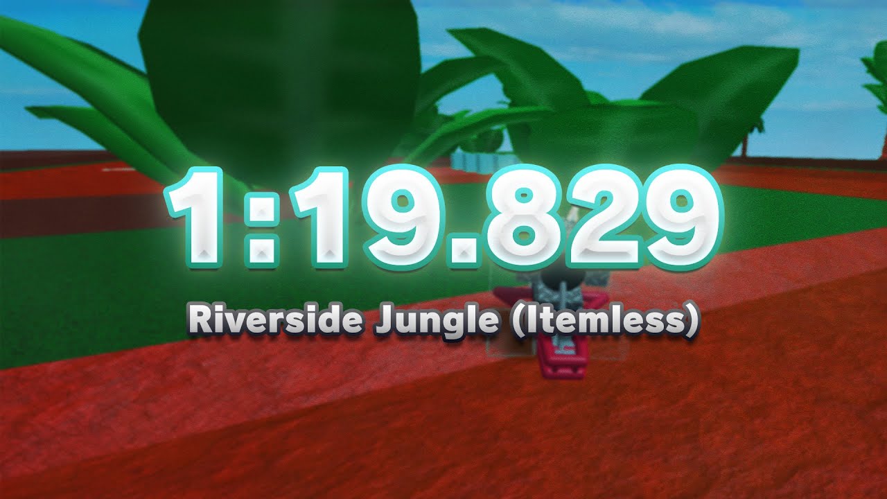 Roblox Karts - Riverside Jungle (1:19.817) - YouTube