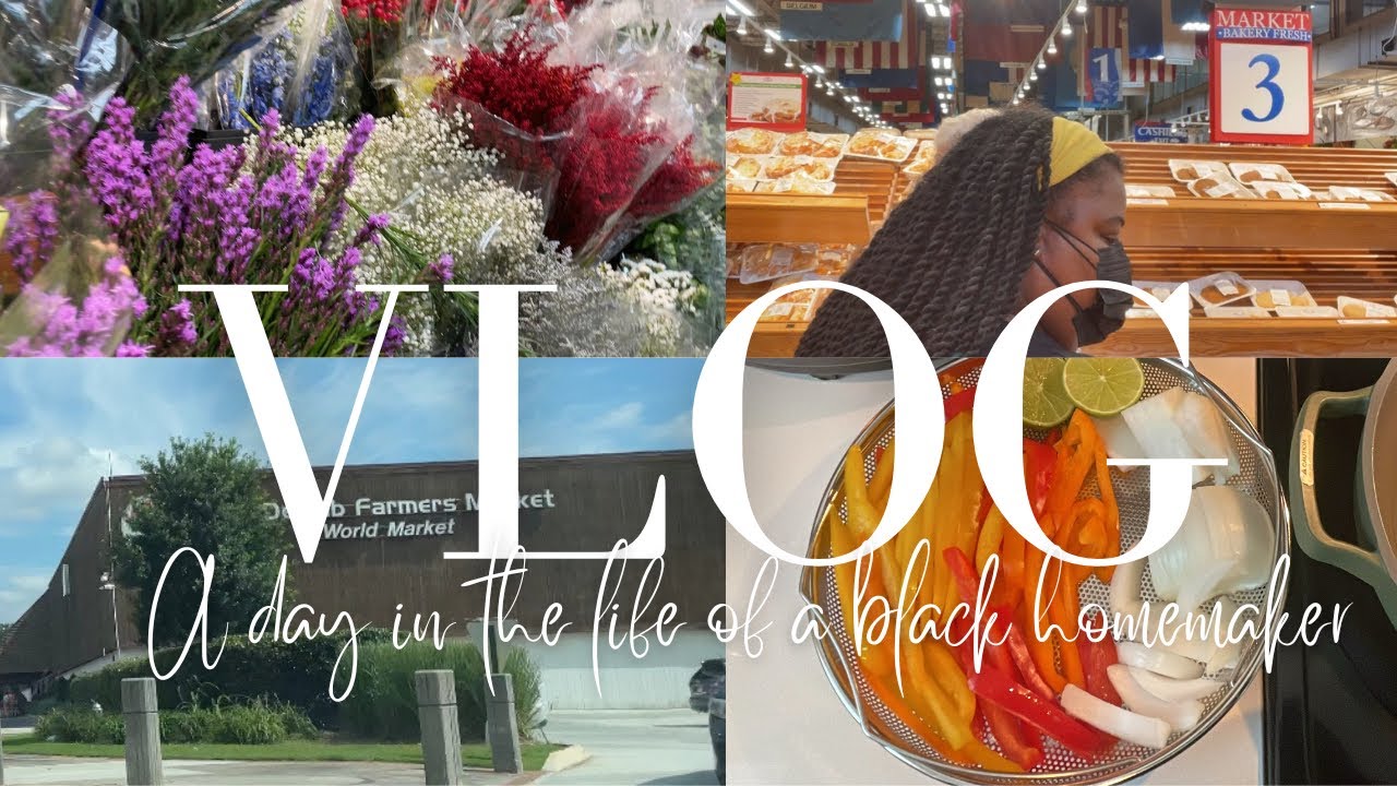 A DAY IN THE LIFE OF A BLACK HOMEMAKER - YouTube