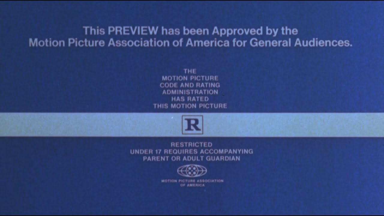 Warner Bros./MPAA Rating Card (R, 1974) - YouTube