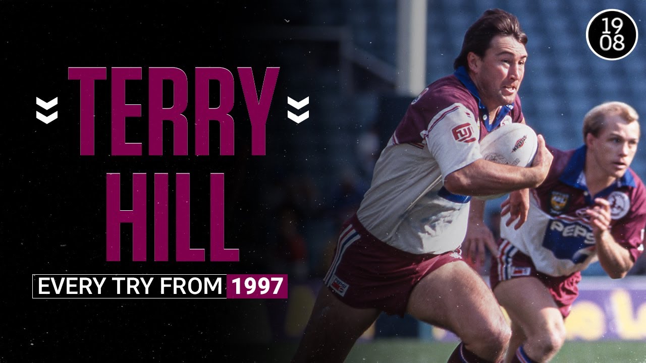 Tear Away Terry | Every Terry Hill try from 1997 | NRL Throwback ...