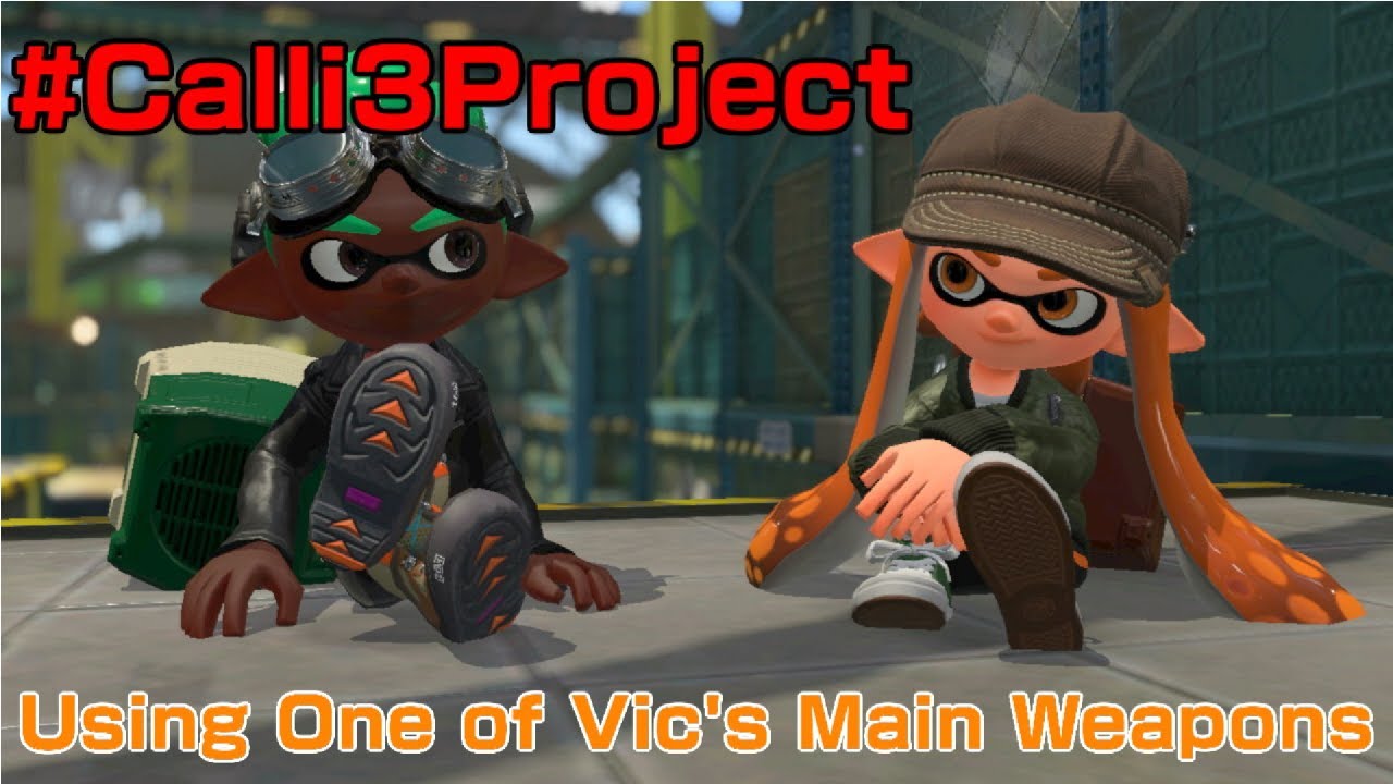 Splatoon 2: Callie's Weapon Finale (Slosher Machine Neo and N-Zap 89 ...