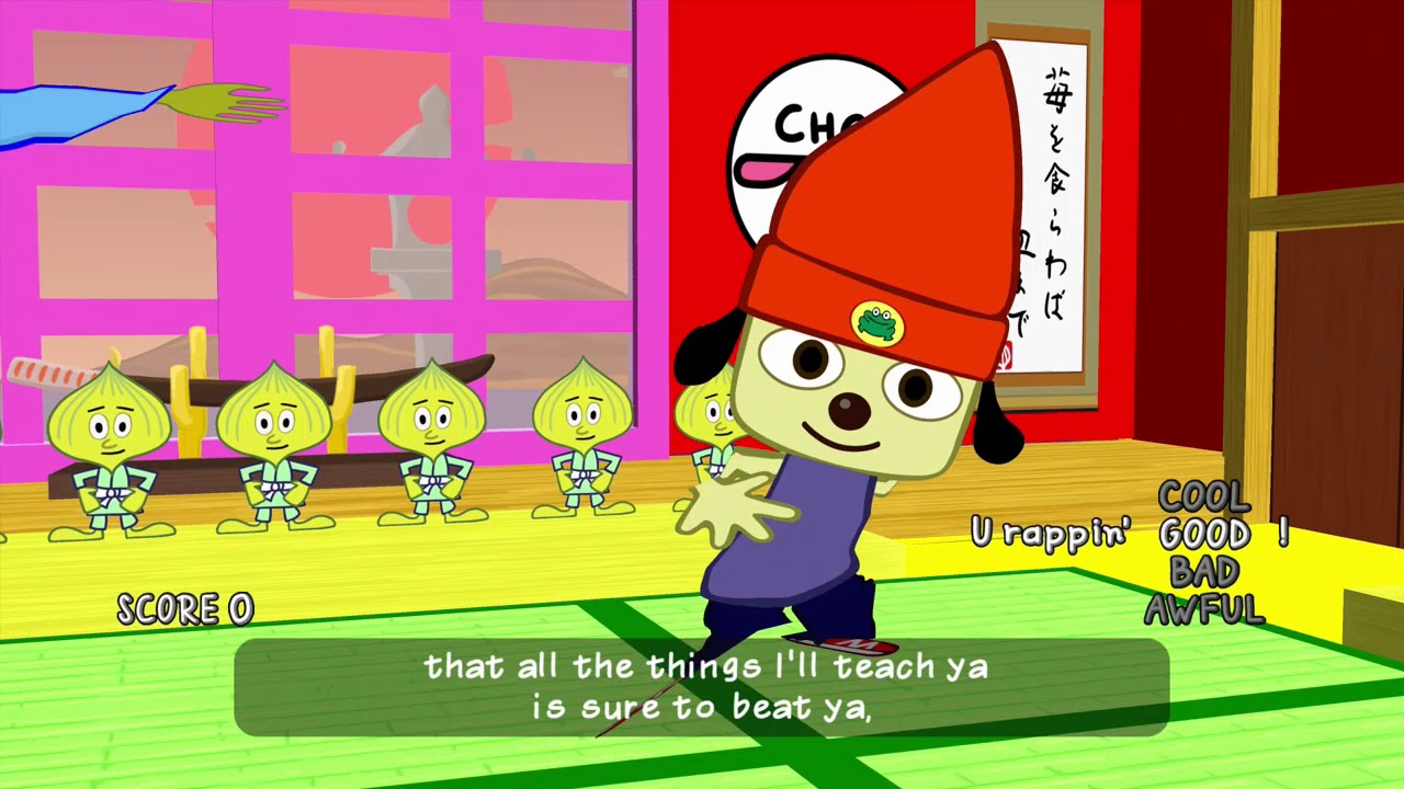 PaRappa the Rapper Remastered: Stage 1 - I Need To Become A Hero! - YouTube