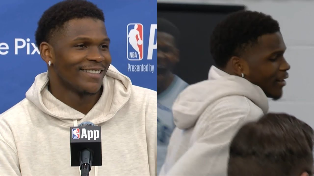 Anthony Edwards says he's sick of Aaron Gordon while walking out of ...