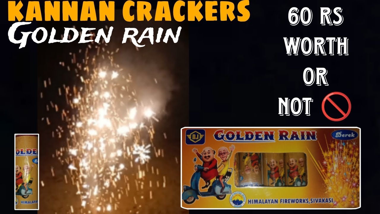 Kannan crackers golden rain flower pot testing 😱#trending #viral # ...