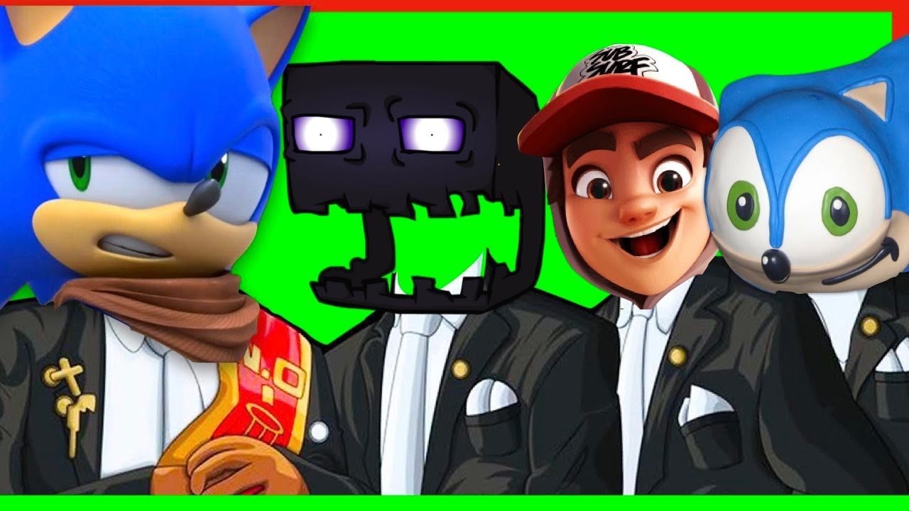 Subway Surfers & Minecraft & Sonic - Coffin Dance Song Meme (COVER ...