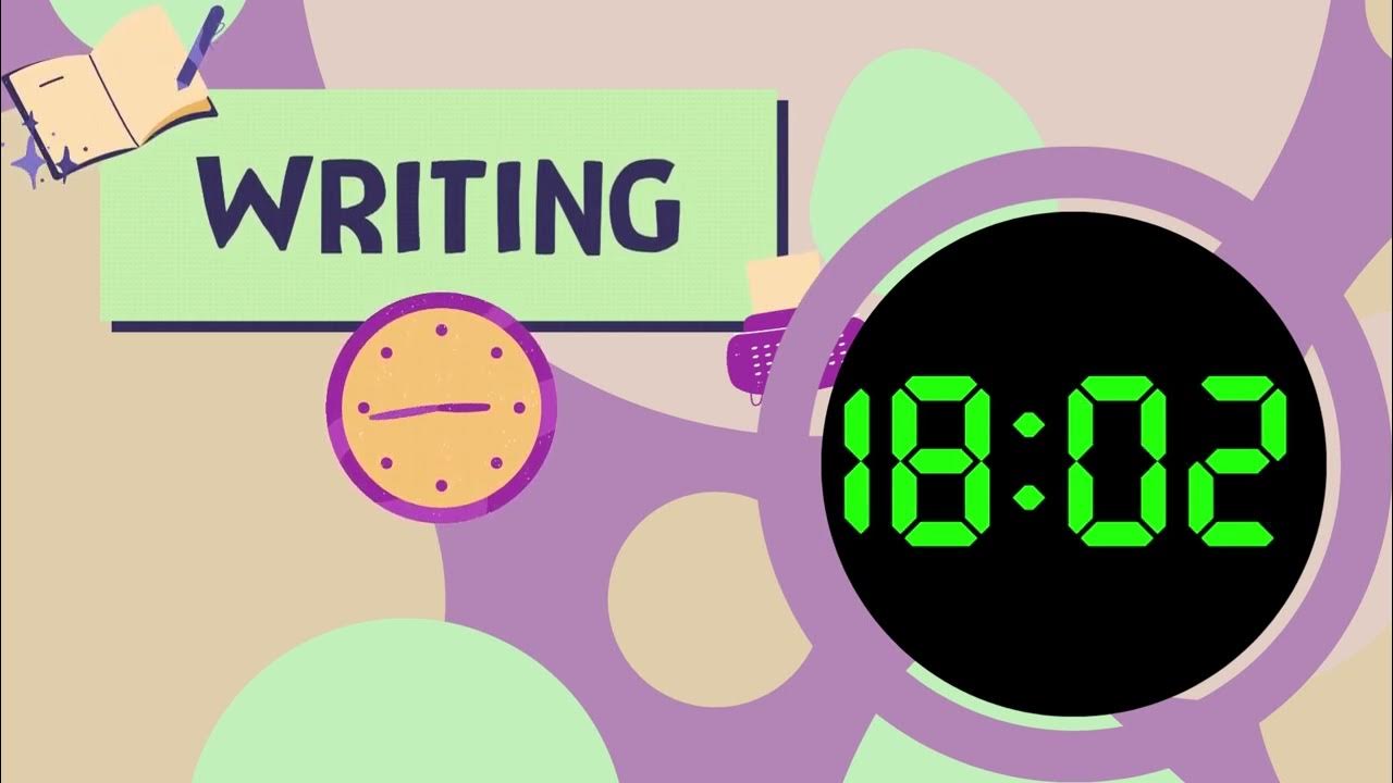 Writing timer 🧭 30 minute classroom timer (with relaxing children's music 🎵) - YouTube