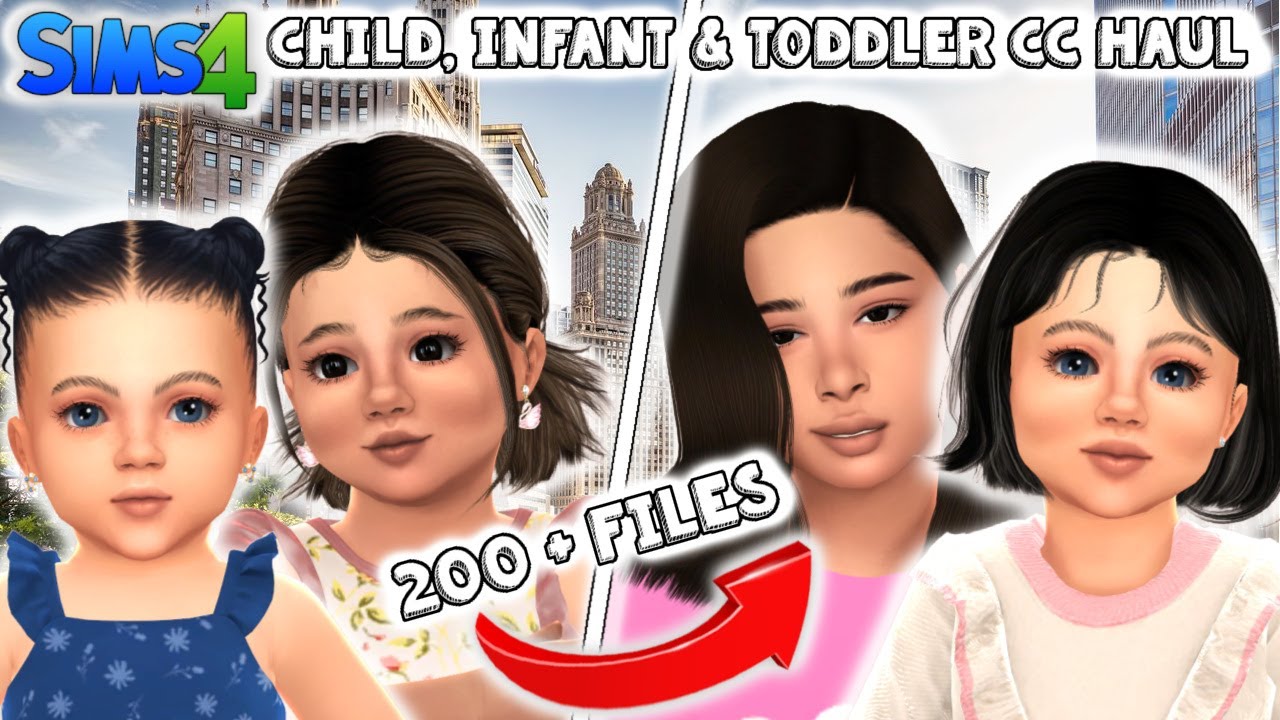 Child, Infant & Toddler CC HAUL + CC Folder, FREE - YouTube