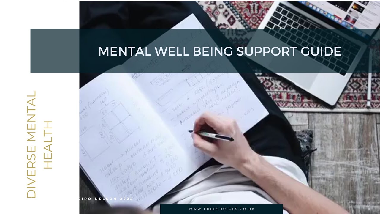 MENTAL WELL BEING SUPPORT GUIDE I BY DIVERSE MENTAL HEALTH - YouTube