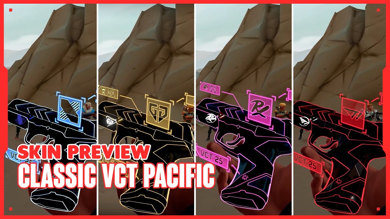 Skin Preview // Classic VCT Pacific | VALORANT - YouTube