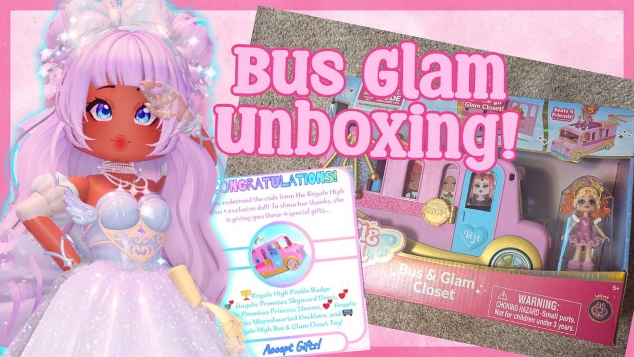 Bus Glam unboxing and set showcase - Royale High - YouTube