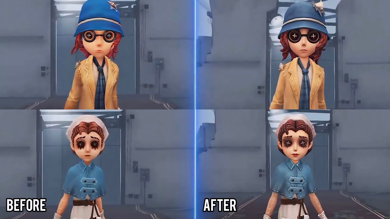 Identity V | Saying GOODBYE to Doctor's and Mind's Eye's OG FACE MODELS ...