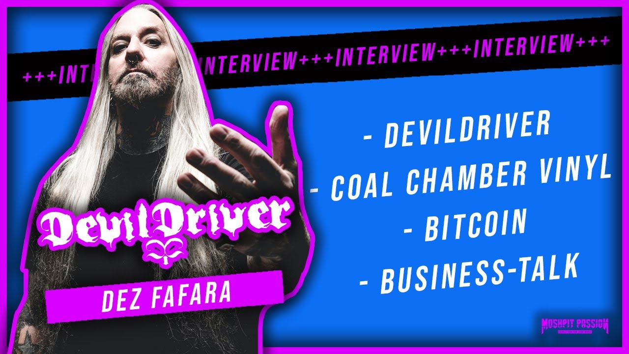 Dez Fafara (DevilDriver) über Vinyl, Kryptowährungen, Business, Dealing ...