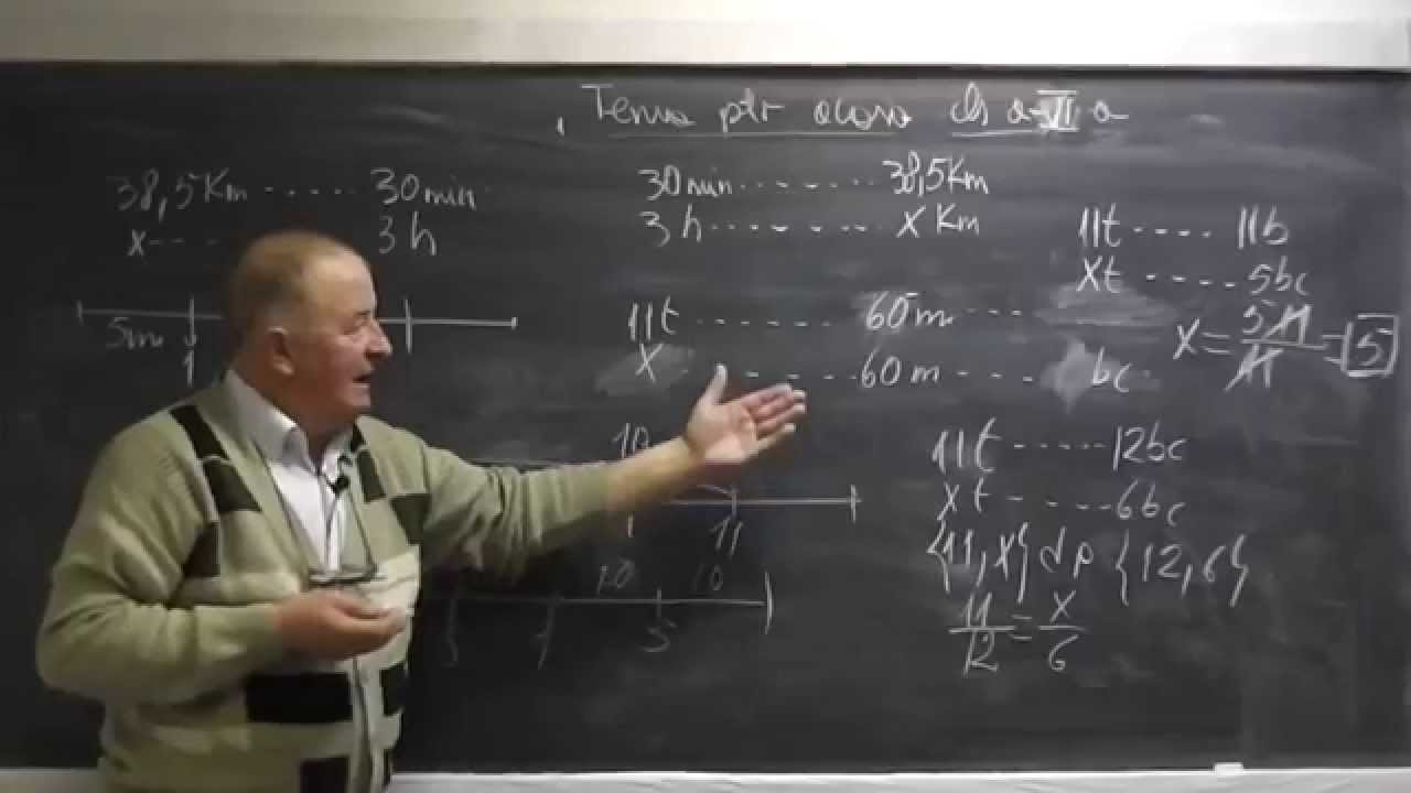 1/2 Lectia 473 - Aplicatii la marimi direct si invers proportionale ...