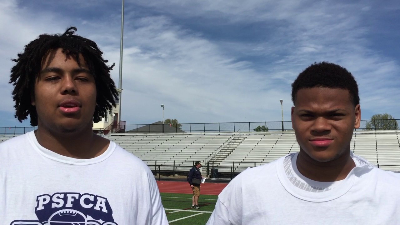 Penn State signee Des Holmes and Damion Barber talk Big 33 rivalry ...