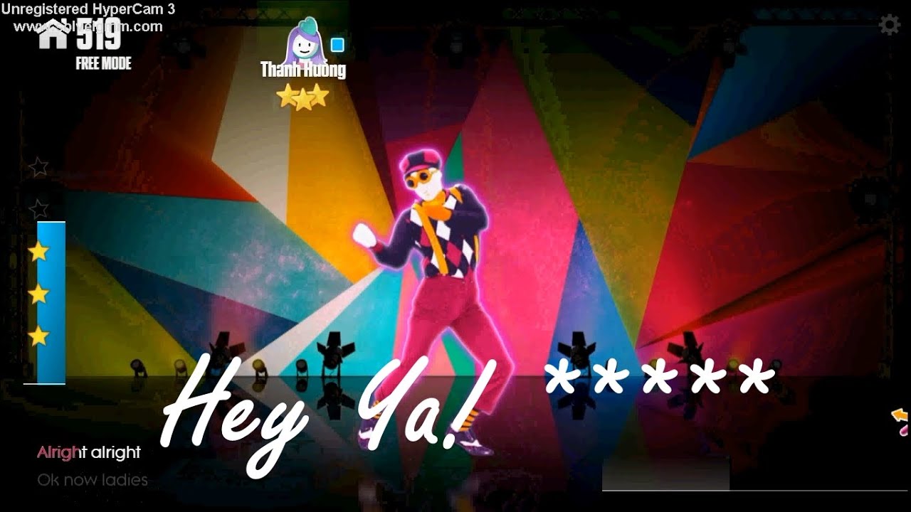 Just Dance - Hey Ya! 5* Stars - YouTube
