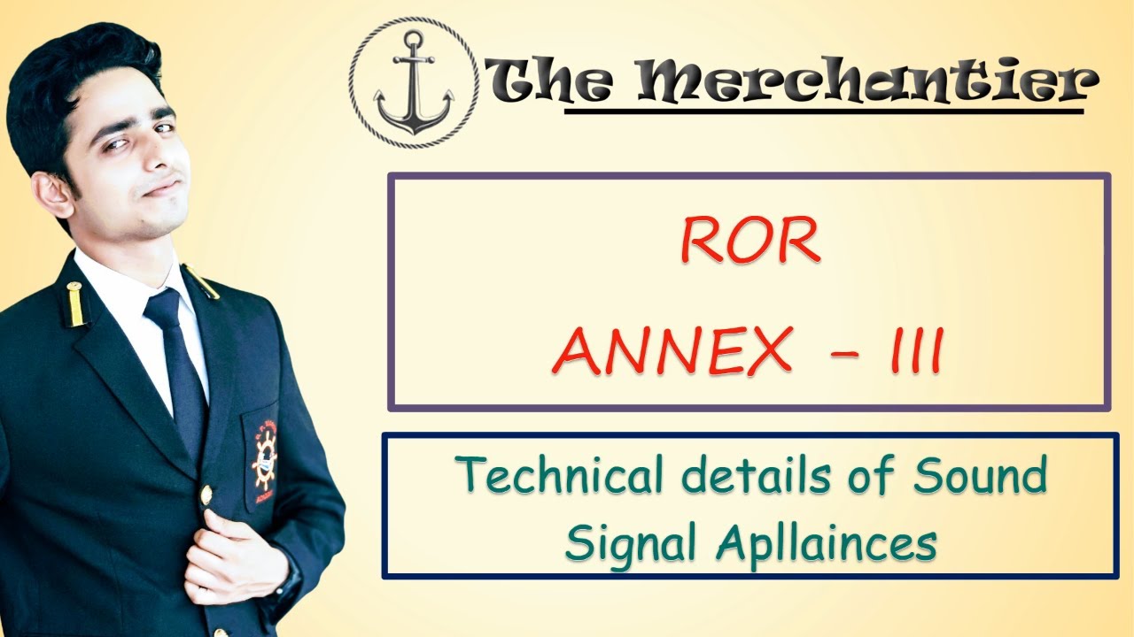 ROR - ANNEX III IN HINDI FULL EXPLAINED. - YouTube