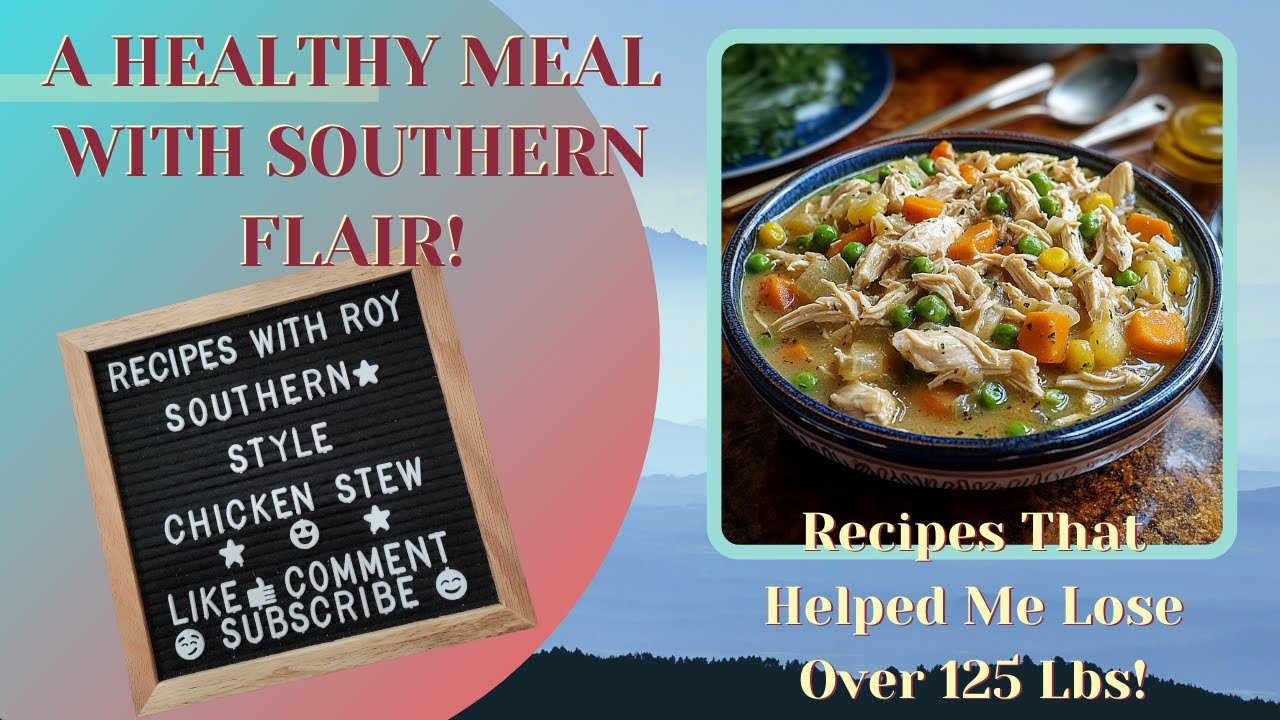 Light Southern-Style Chicken Stew | Easy and Delicious | Perfect for ...