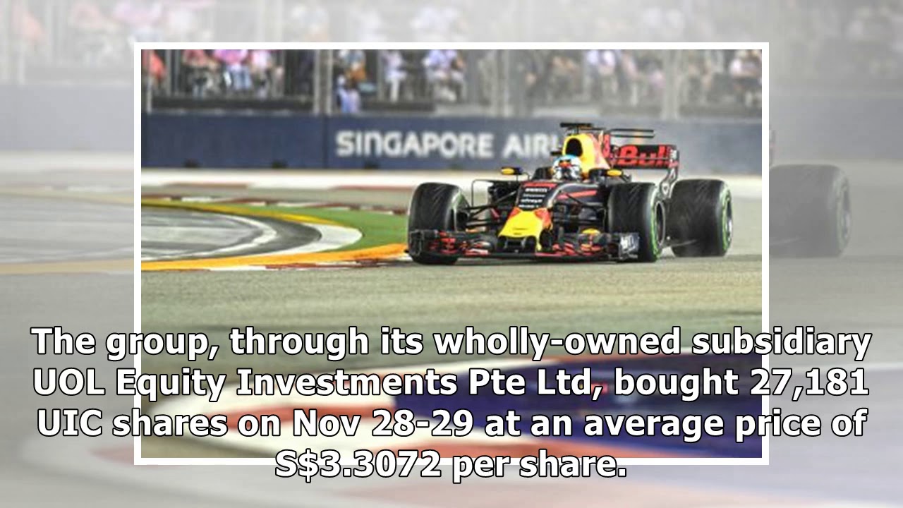 Uol acquires more uic shares through off-market purchases - YouTube