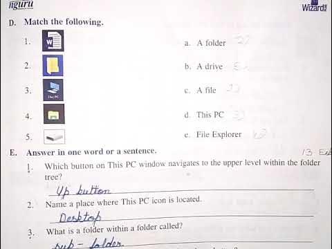 File Management - Organization of Folders || Class - 3 || Ch - 5 ...