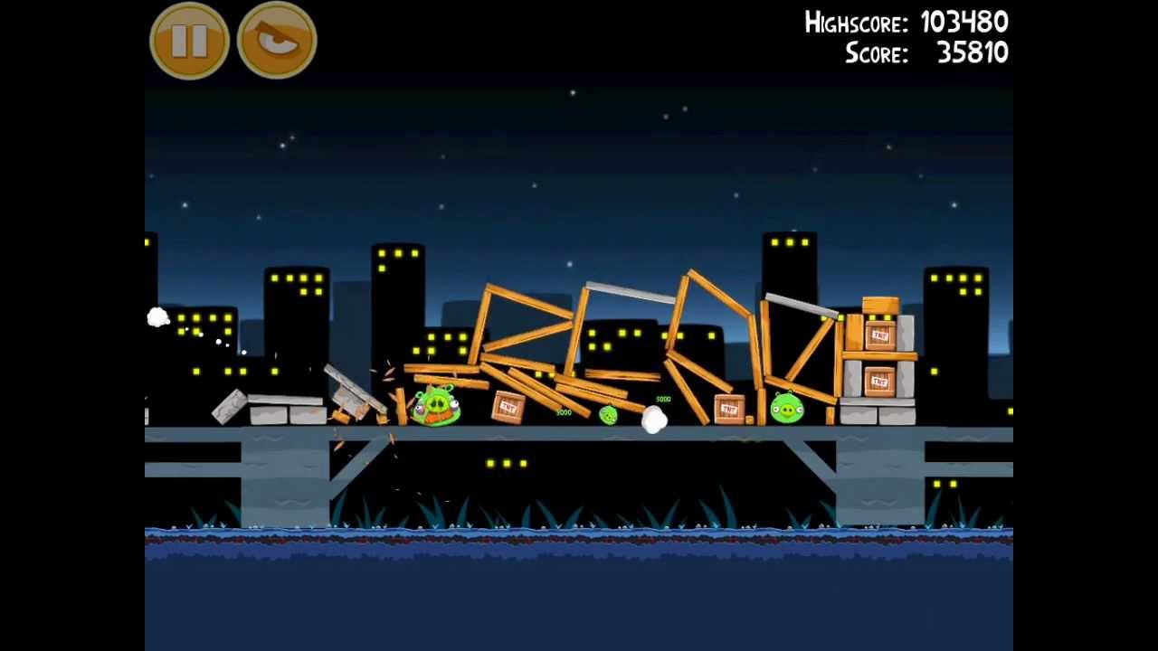 Angry Birds Danger Above 7-12 Walkthrough 3 Star - YouTube