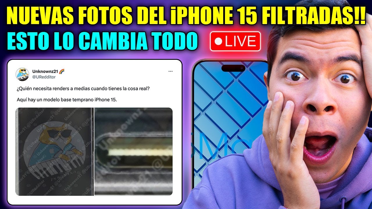 🔴 iPHONE 15 (Normal y Pro) COLORES EXCLUSIVOS FILTRADOS!!! 🌈 Cambios ...