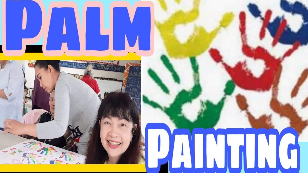 Palm Painting/ Hand Print/Craft Idea/Hand Idea - YouTube