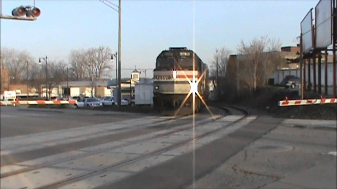 TRRS 201: Phase III Amtrak 90368 leads #371 Pere Marquette - YouTube