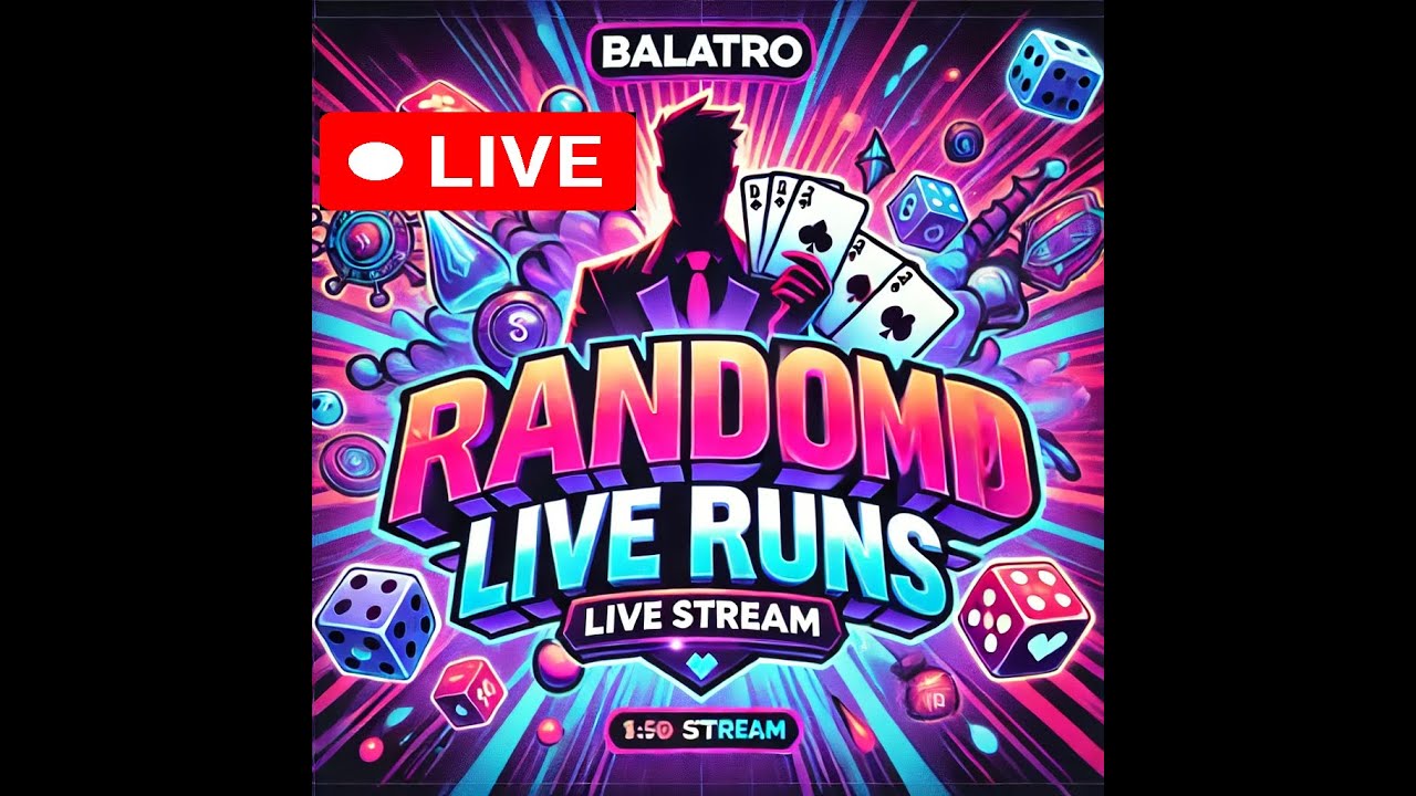 Balatro | Daily Random Live Runs 🎲 | Chaos & Cards - YouTube
