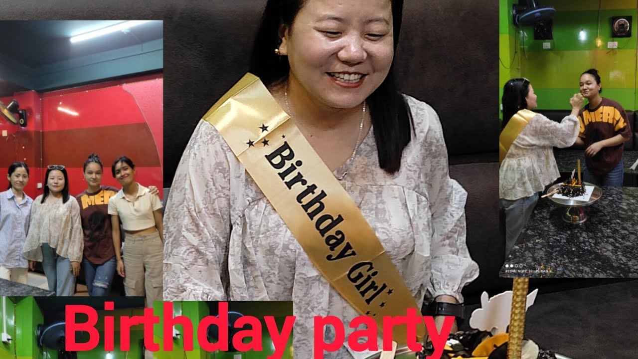 Birthday Party Maa Mazza Ayo - YouTube