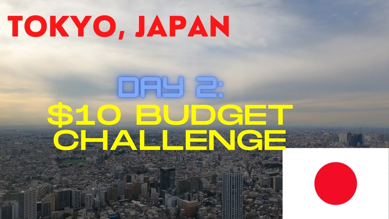 🇯🇵 Tokyo, Japan day 2. $10 budget challenge. Visit Shibuya, some ...