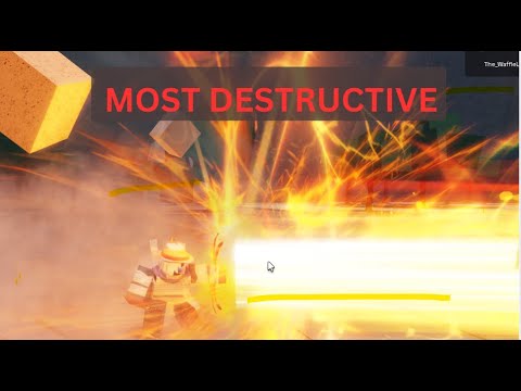Using the most Destructive character in TSB - YouTube