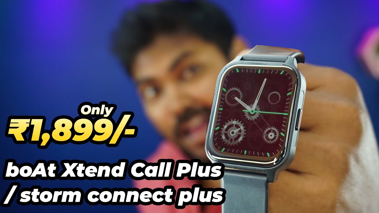 boAt storm connect plus / Xtend Call Plus with 1.91" Display | ENx Calling Technology - YouTube