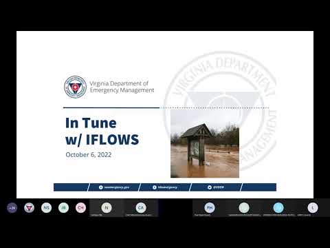 VDEM Flood Intel Unit - Program Update 10/2022 - YouTube