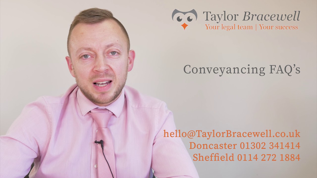 Conveyancing FAQ’s | Taylor Bracewell Solicitors - YouTube