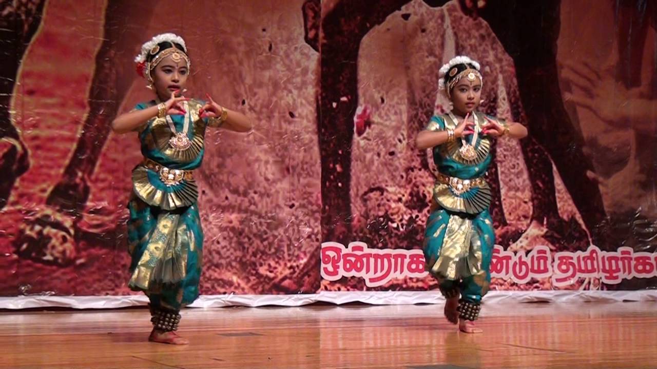 Japan Tamil sangam 2016 bharatnatyam dance by swati and swetha - YouTube