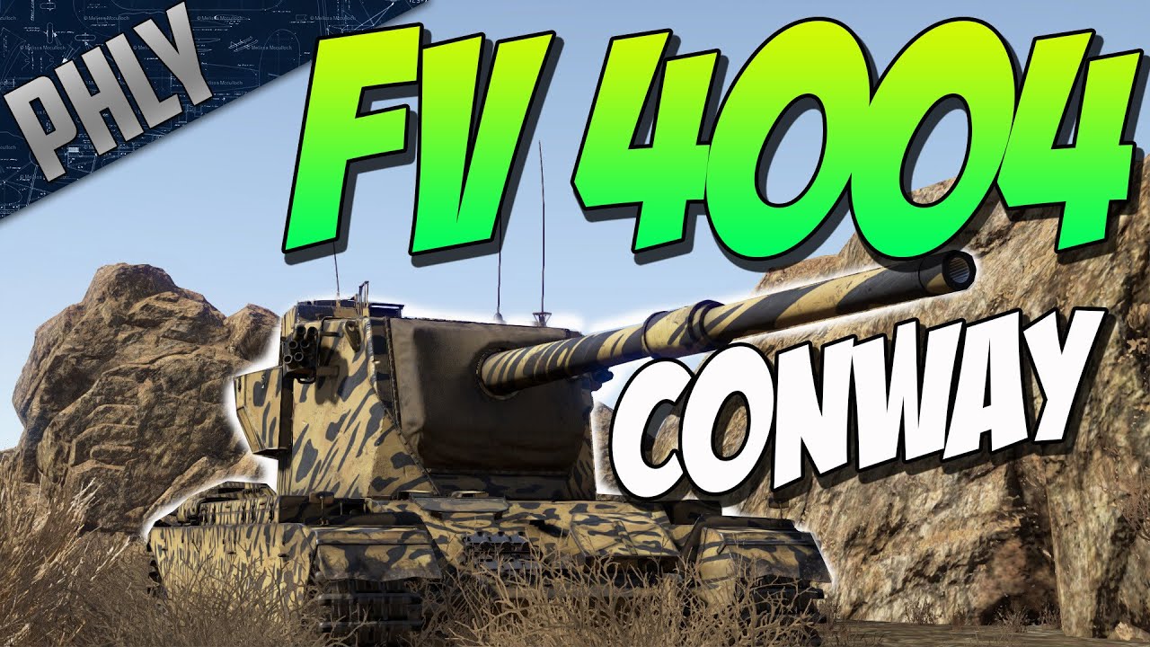 FV4004 CONWAY TANK - BEST TANK DESTROYER (War Thunder Tank Gameplay ...