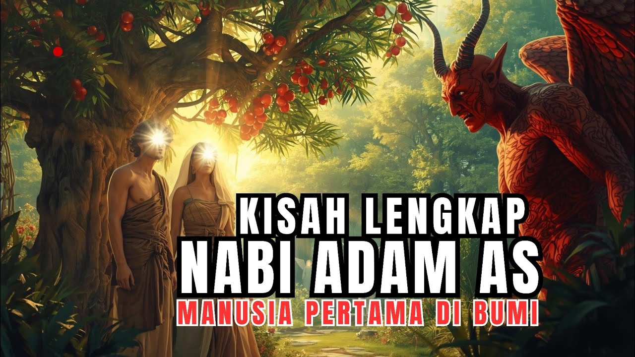Kisah Nabi Adam AS. Awal Mula Manusia dan Ujian Pertama di Surga - YouTube