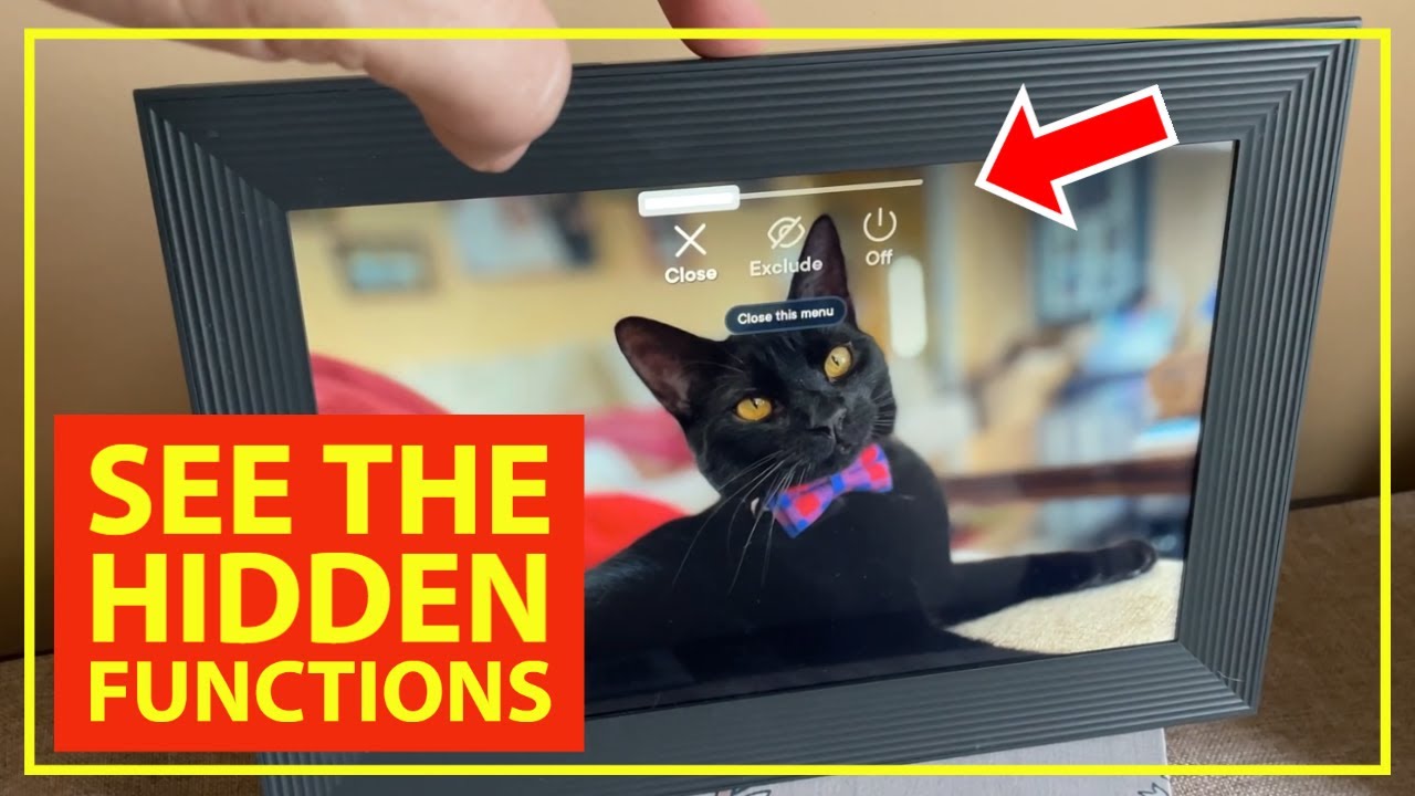 The Best Digital Photo Frame for Gifting and Sharing Photos - YouTube