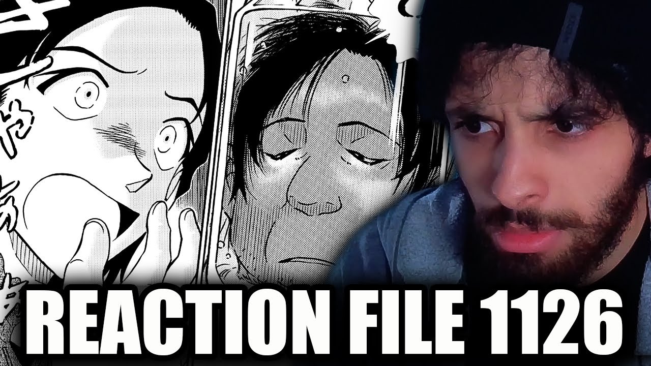 DÉTECTIVE CONAN - RÉACTION AU CHAPITRE 1126 ! - YouTube