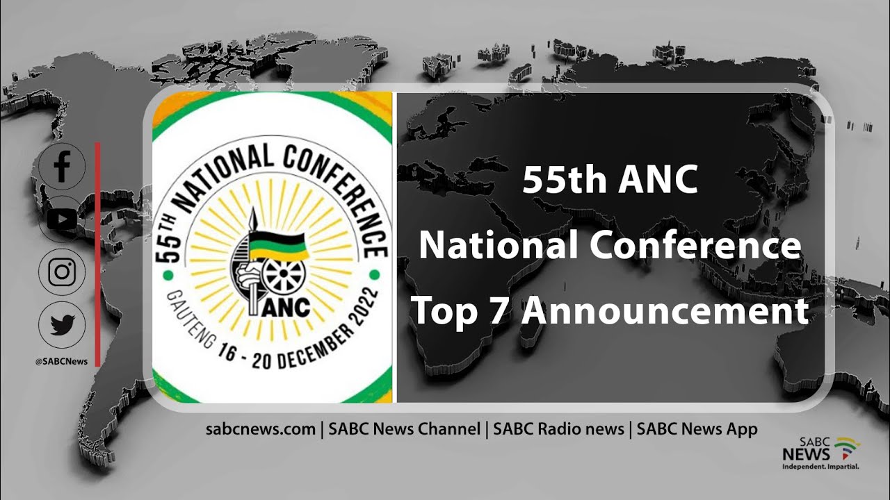 55th ANC National Conference Day 4 I Top 7 Results Announcement - YouTube