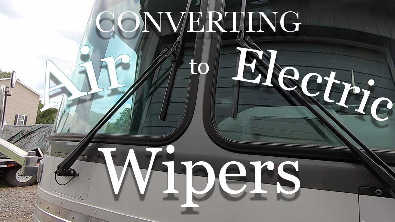 Converting Air to Electric Bus Wipers - YouTube