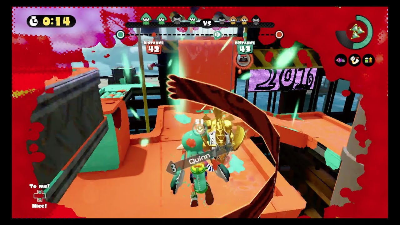 Splatoon: Saltspray Rig Rainmaker loss (6-9, Splatterscope) - YouTube